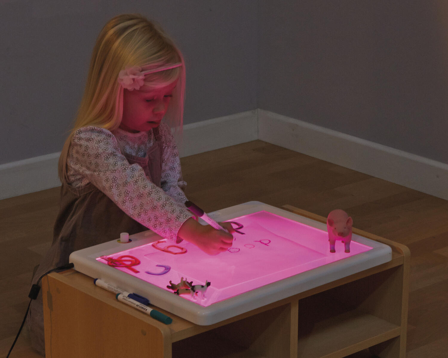 Ljusbord A3 med valbara färger - Lekolar