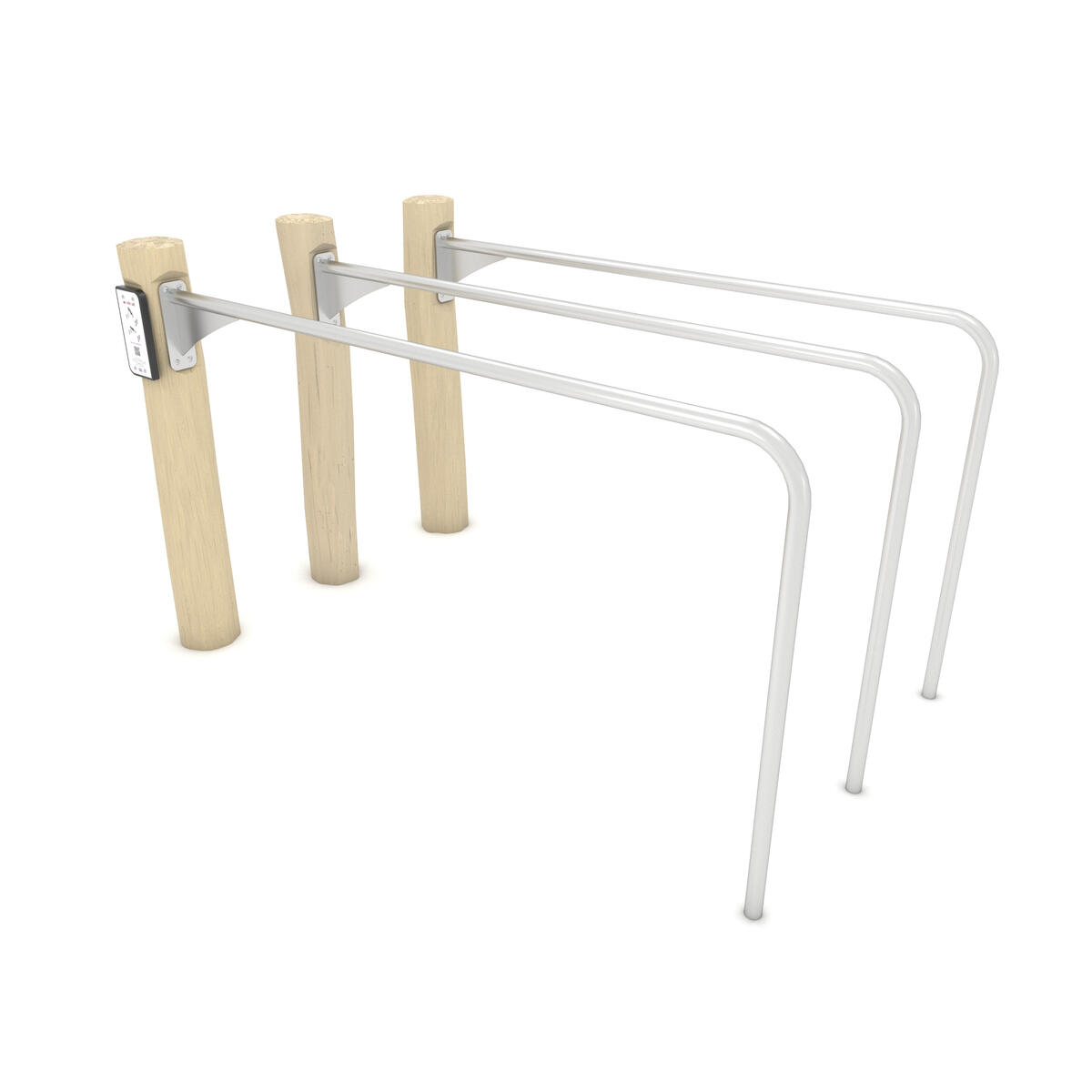 ROBINIA Workout double Dip stand - Lekolar