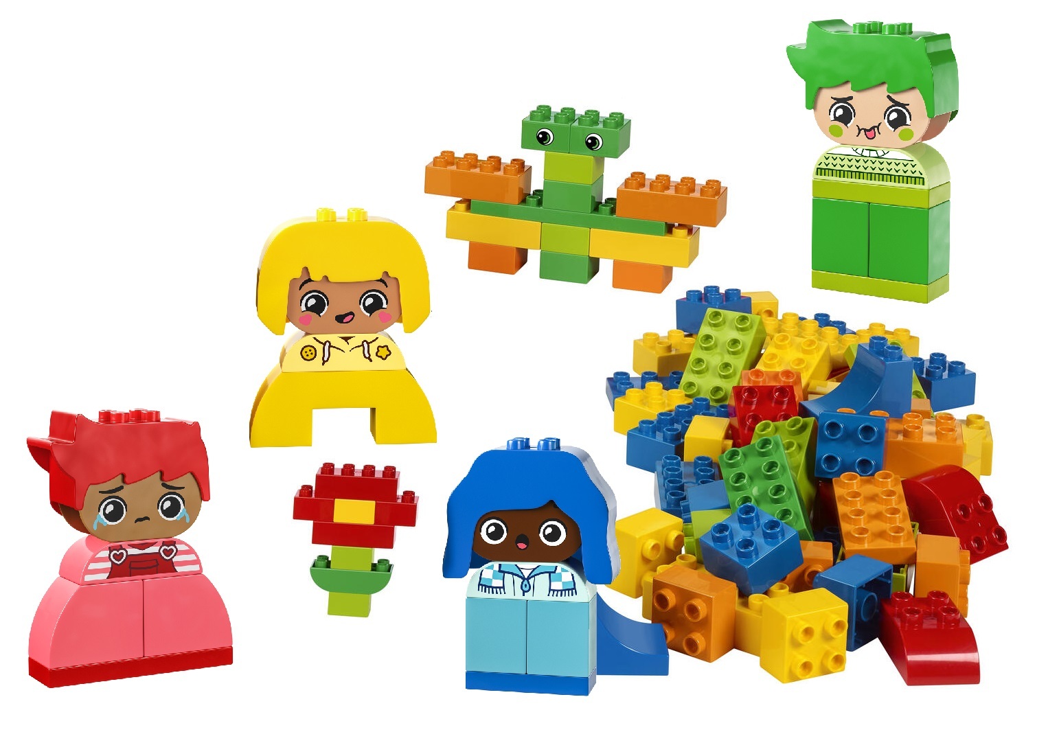 LEGO® DUPLO® Stora känslor set 183 delar - Lekolar