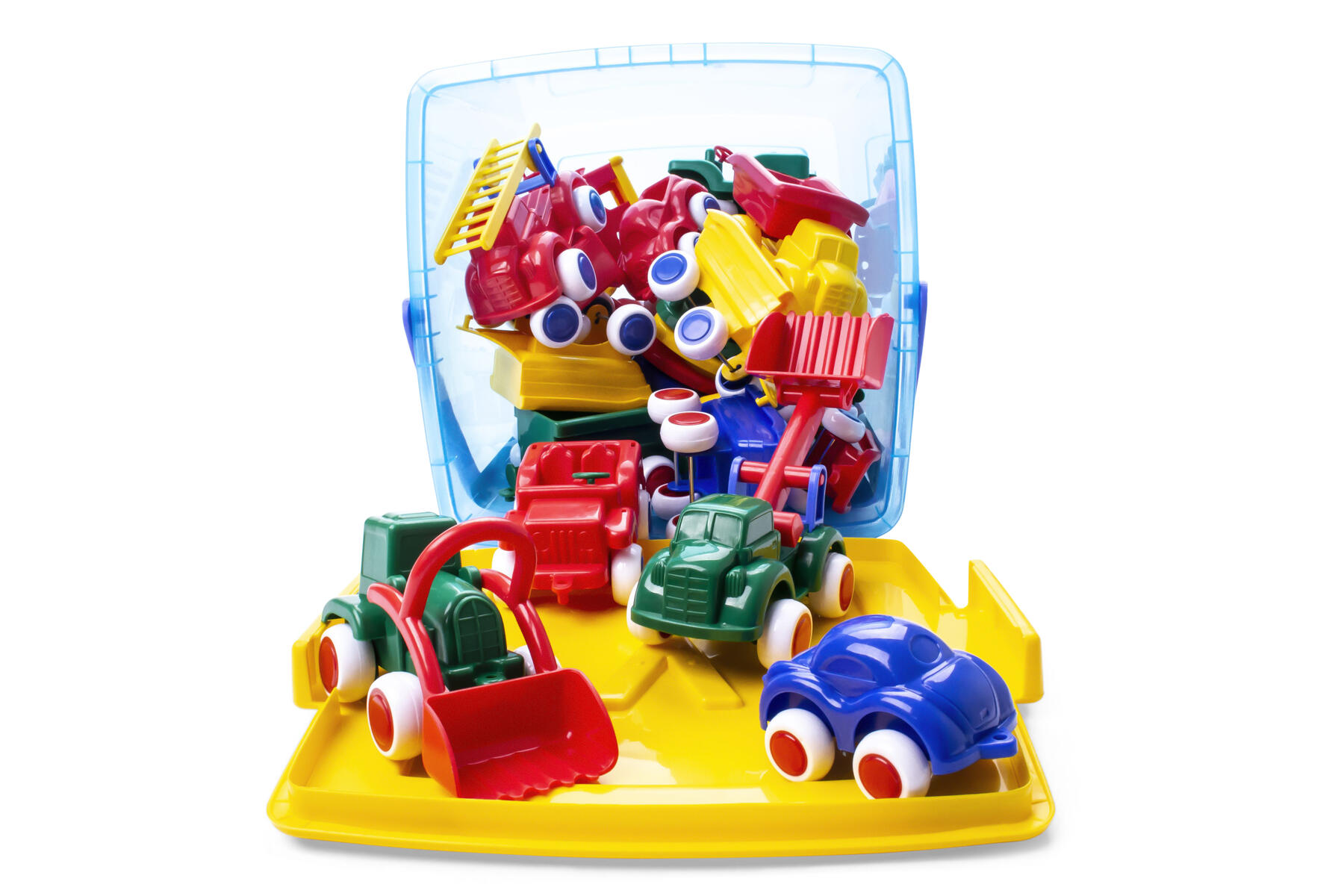 Stora fordon i hink, 30-pack - Lekolar