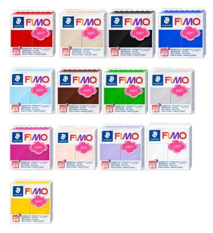 Polymerlera FIMO Soft 13x 57 g storpack - Lekolar