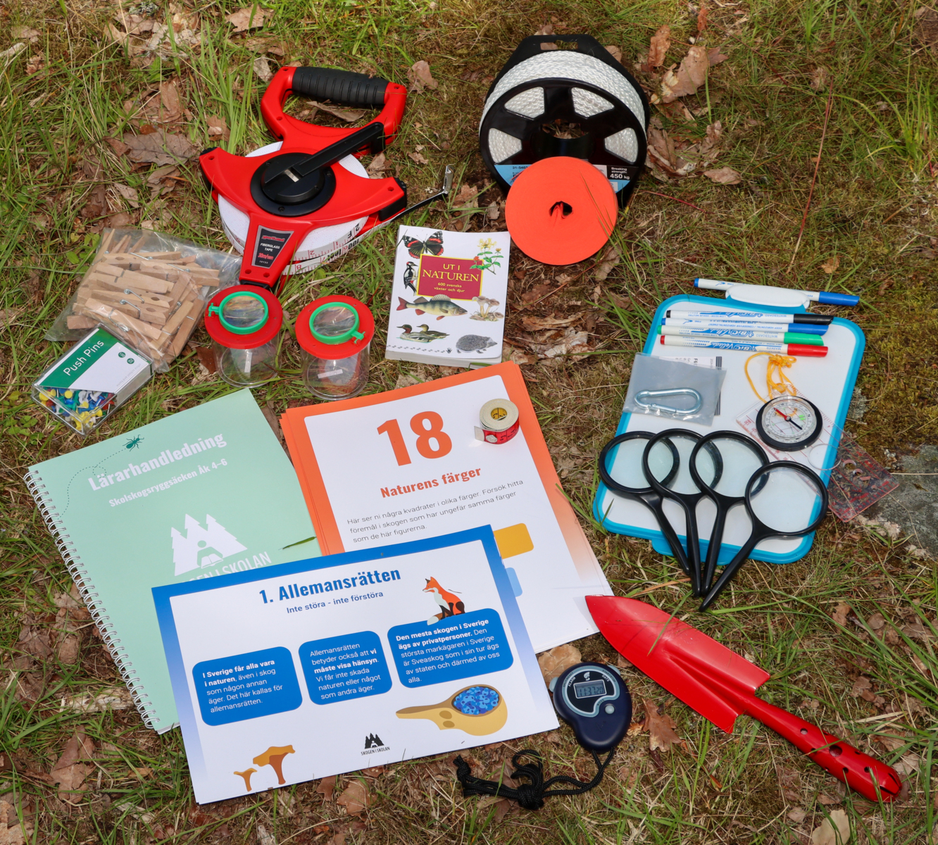 Skolskogsryggsäck - Skogen i skolan - Lekolar